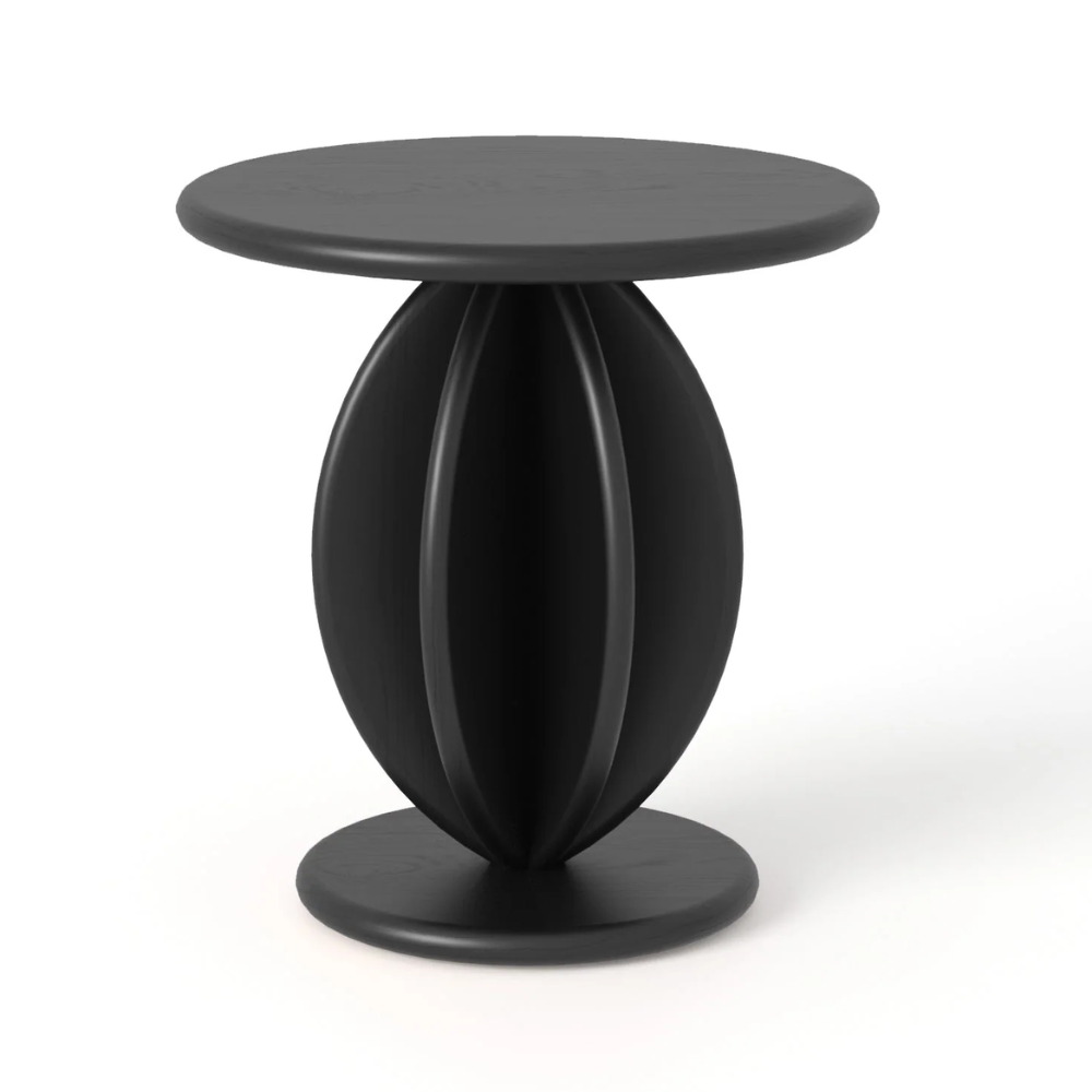 CITRUS Side Table Black Ash Wood – Eye on Design