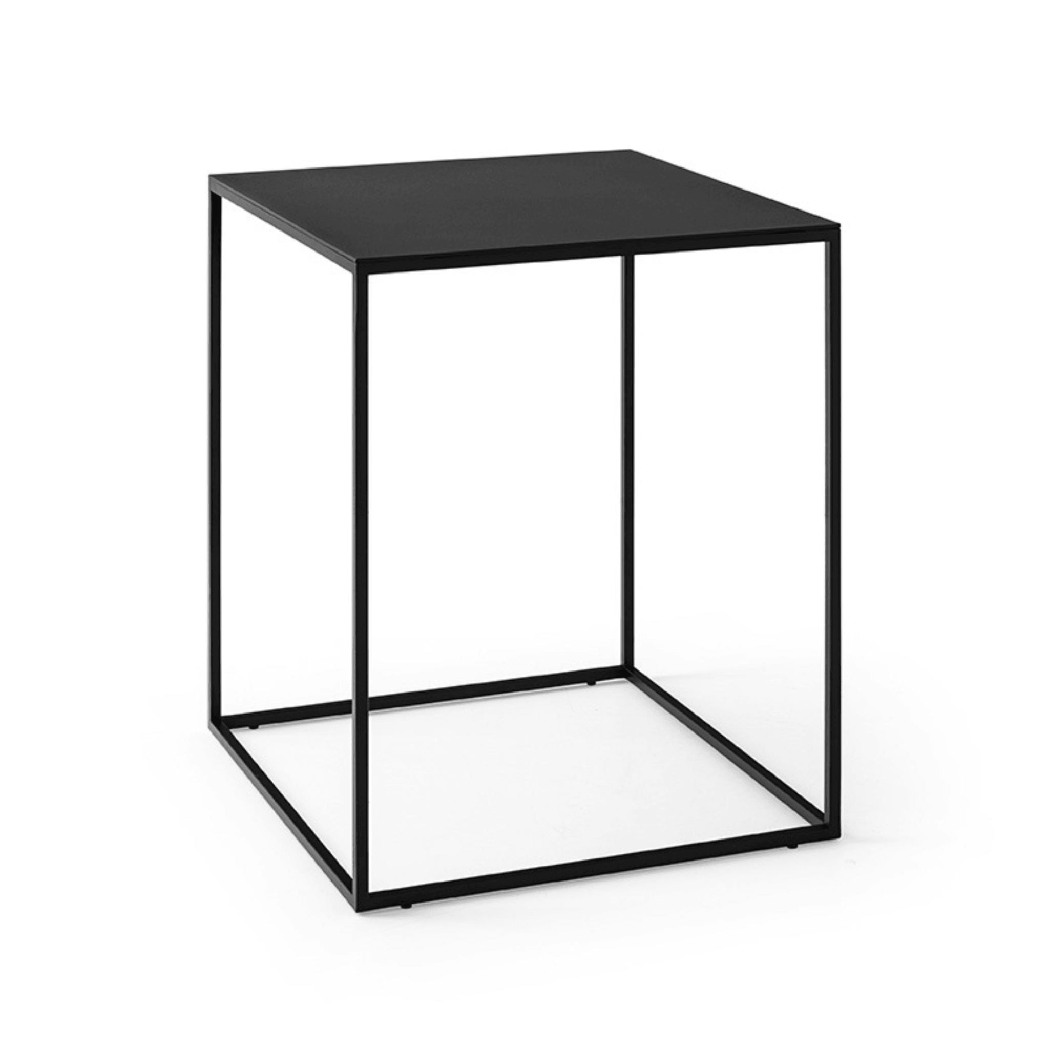 Thin Black Side Table – Eye on Design